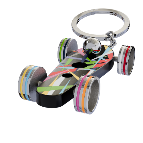 Titanium and Stainless Steel Keychains - B.R.M Chronographes Accessories