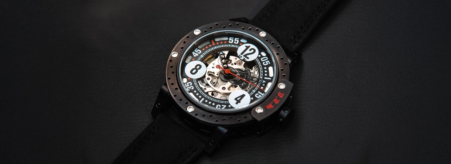 Montres DDF6-46 au design de disque de frein | B.R.M Chronographes