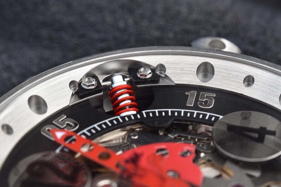 V6-44-SA Gray and 5N Skeleton - BRM Chronographes